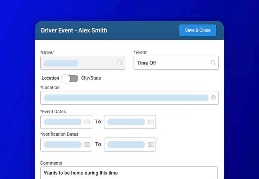 Driver Management Software - McLeod Software